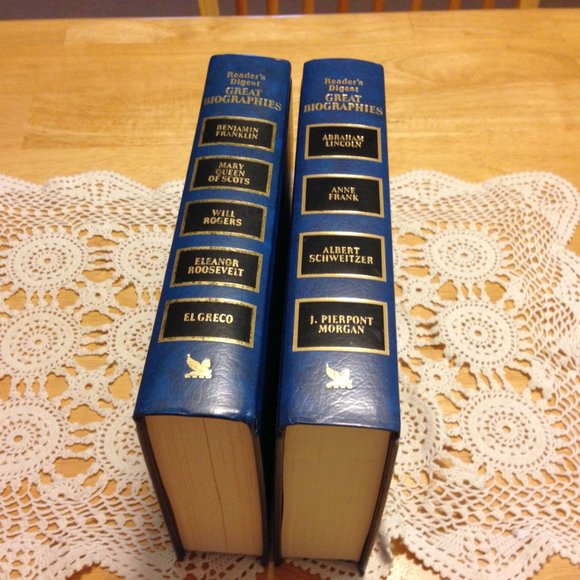 Readers Digest | Accents | Vintage Readers Digest Great Biographies ...